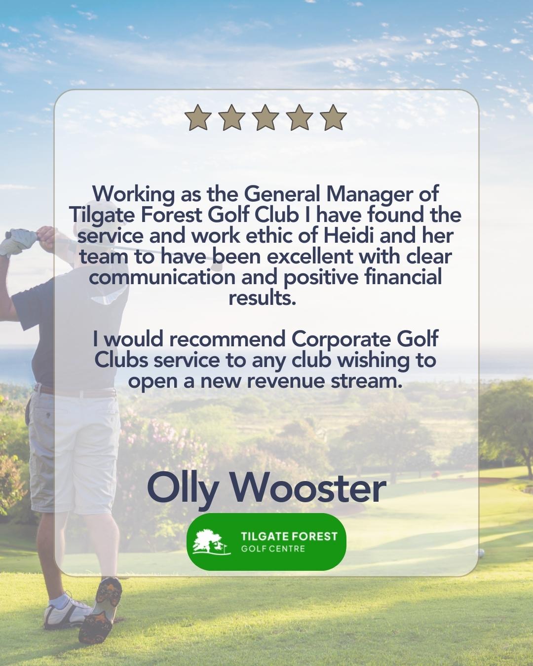 Corporate Golf Clubs